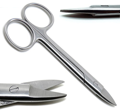 CURVED CROWN & GOLD SCISSORS / MDI-6004 – Merk Dental Instruments